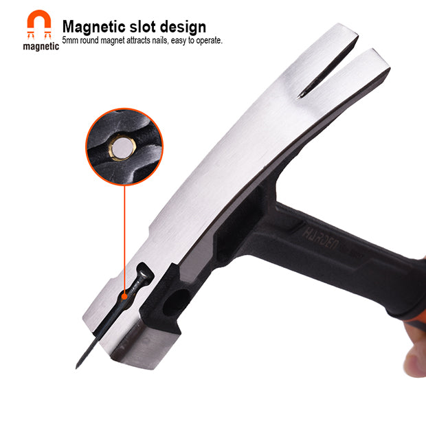 0.50kg/16oz Claw Hammer One Piece Forged