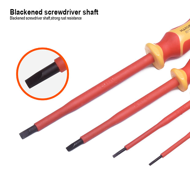 Harden 5.5x125 Insulated Slotted Screwdriver | Tools | Ruwag