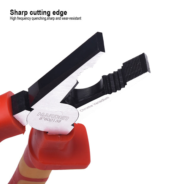 Harden 8'' (200mm) Insulated Combination Plier - Tools - Ruwag