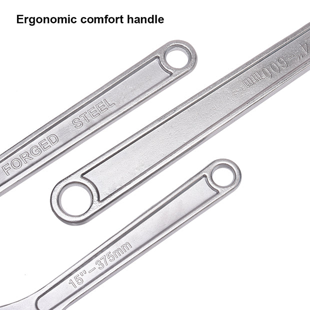 8" (200mm) Adjustable Wrench